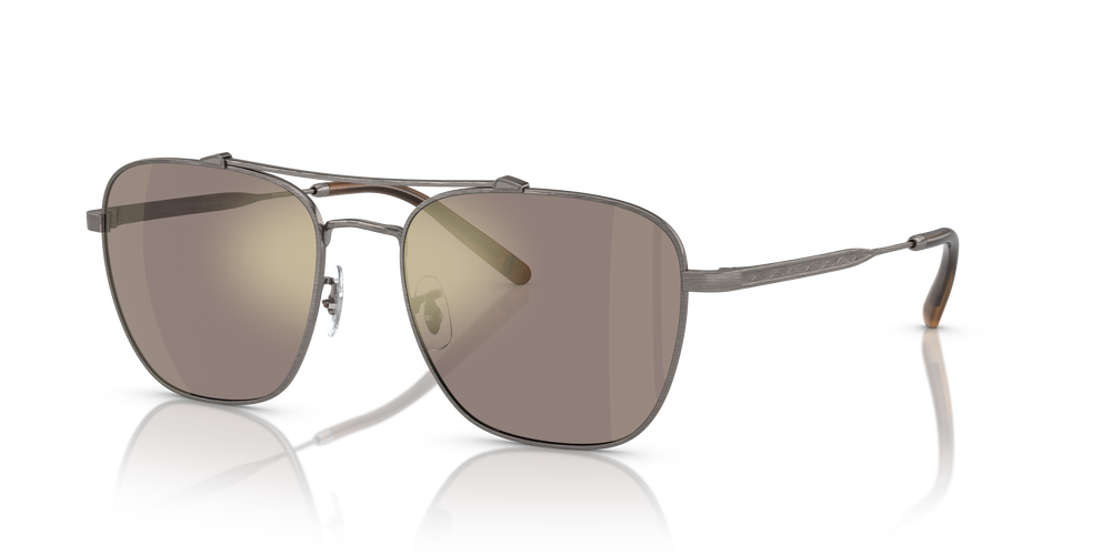 Oliver Peoples Marsan with Antique Pewter frame and Chrome Taupe ...