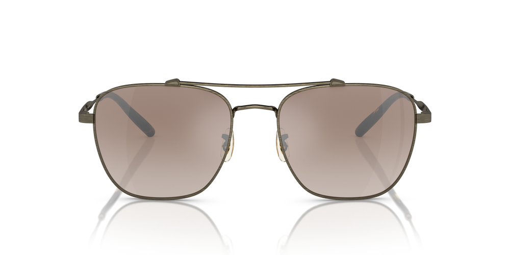 Oliver Peoples Marsan with Antique Gold frame and Tuscan Brown Gradient ...