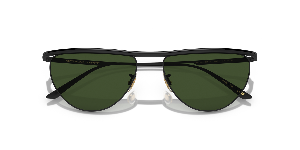 Oliver Peoples 1984C con montatura Argento/Nero e lenti Grigio | Oliver Peoples®