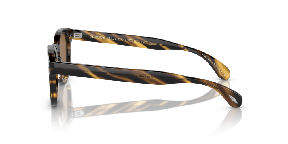 Oliver Peoples Sheldrake Sun Low Bridge Fit with Cocobolo frame and ...