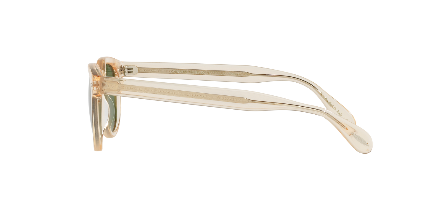 Oliver Peoples Sheldrake Sun with Buff frame and Green C lenses ...
