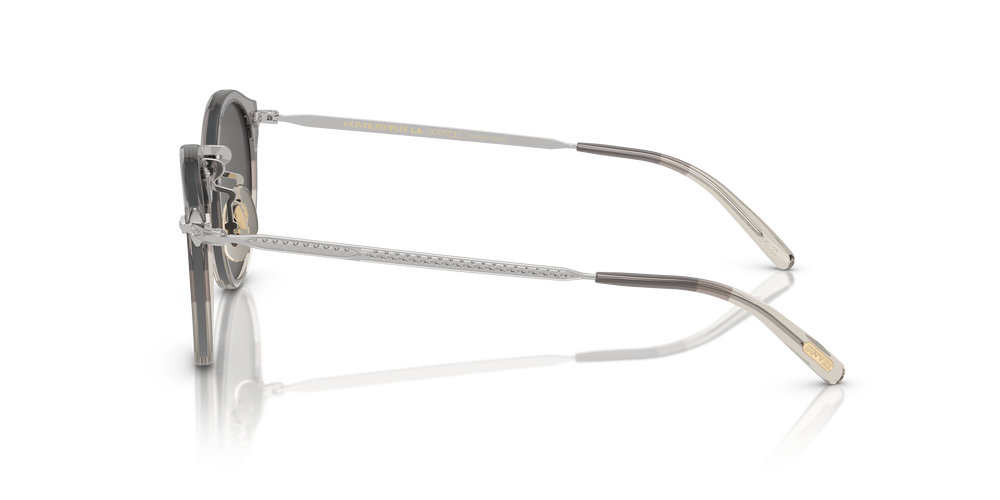 Oliver Peoples OP-505 Sun con montura Gris Vintage Difuminado-Plata y ...