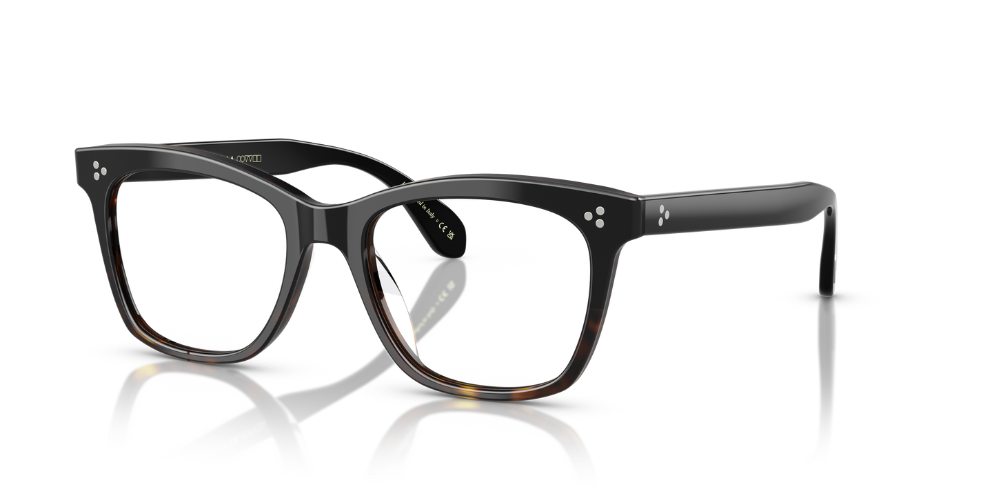 Oliver Peoples Penney Low Bridge Fit with Black/362 Gradient frame ...