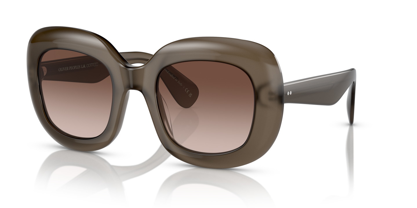Oliver Peoples Jesson with Taupe frame and Umber Gradient lenses ...