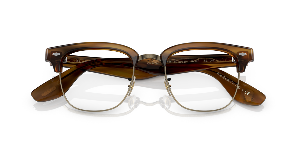 Oliver Peoples Capannelle with Charcoal Tortoise/Brushed Silver frame ...