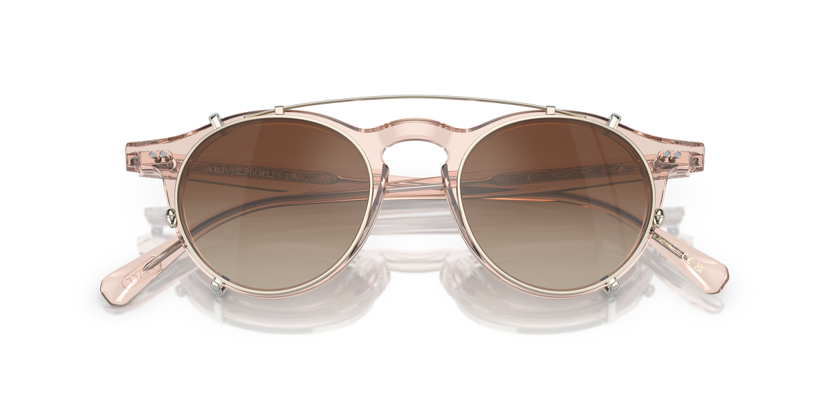 Oliver Peoples OP-13 Clip with Gold frame and G-15 lenses | Oliver Peoples®