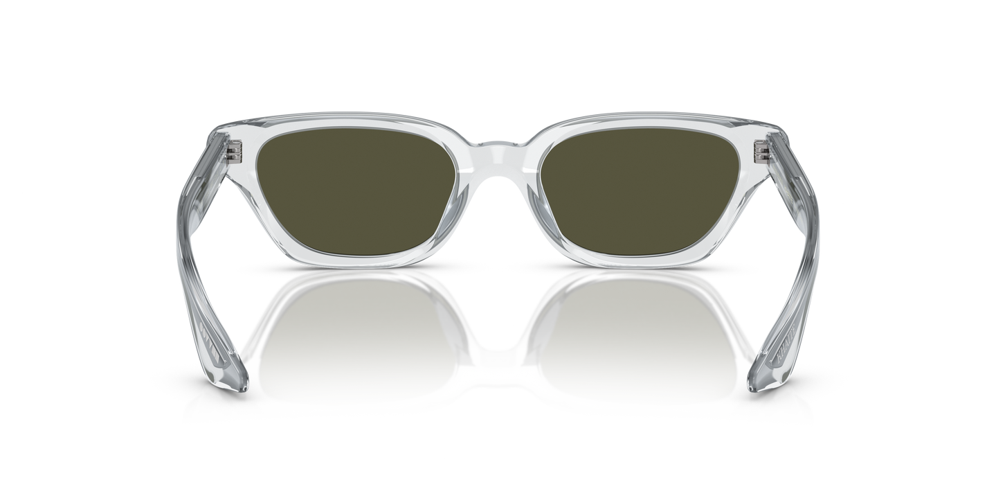 Oliver Peoples 1983C with Crystal frame and Silver Mirror lenses ...