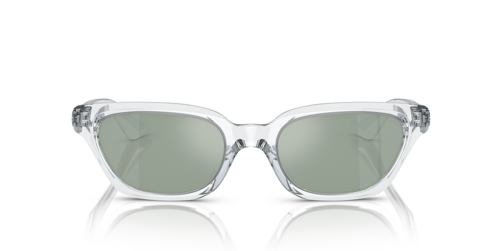 Oliver Peoples 1983C with Crystal frame and Silver Mirror lenses ...