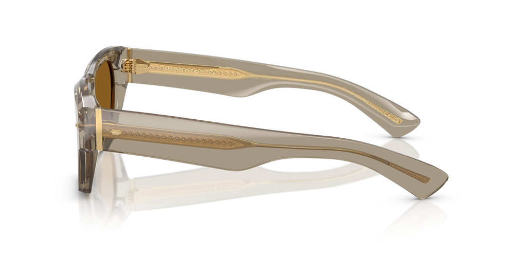 Oliver Peoples Kasdan 18K with Sencha frame and True Brown lenses ...