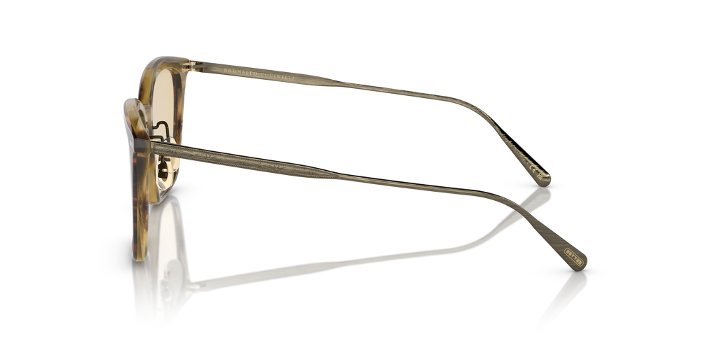 Oliver Peoples Luisella con montura Amaretto/Striped Honey/Antique Gold ...