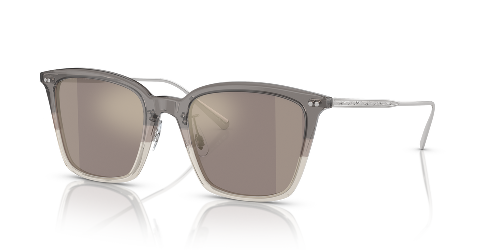 Oliver Peoples Luisella avec monture Vintage Grey Fade/Silver et verres ...