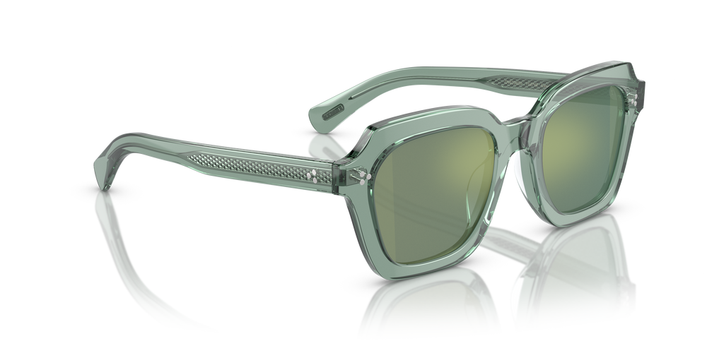 Oliver Peoples Kienna mit Efeu Gestell und Graphit Gold Gläsern ...