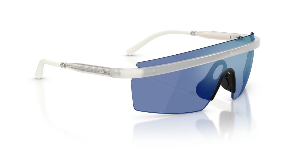 Oliver Peoples R-4 with Warm White frame and Marine Flash Mirror lenses ...