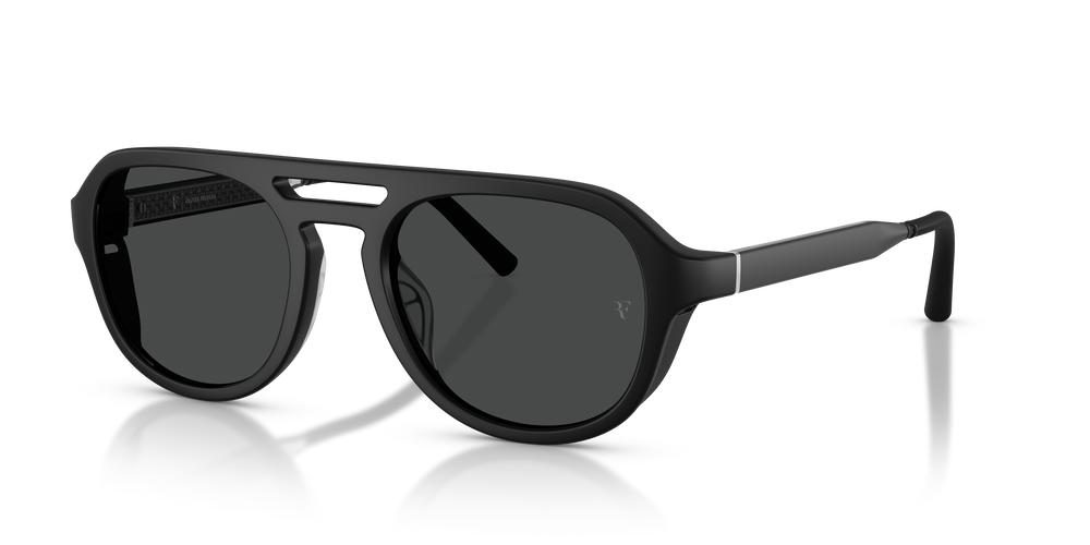 Oliver Peoples R-13 with Semi-Matte Black frame and Dark Slate lenses ...