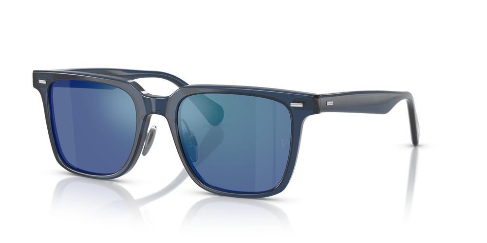 Oliver Peoples Mr. Federer II with Ash Blue frame and Marine Flash ...