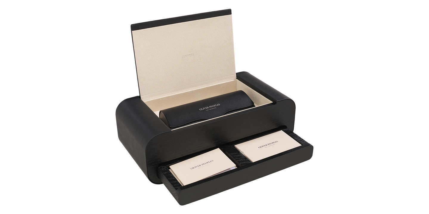 Oliver Peoples Benedict avec monture Silver et verres Sandstone ...